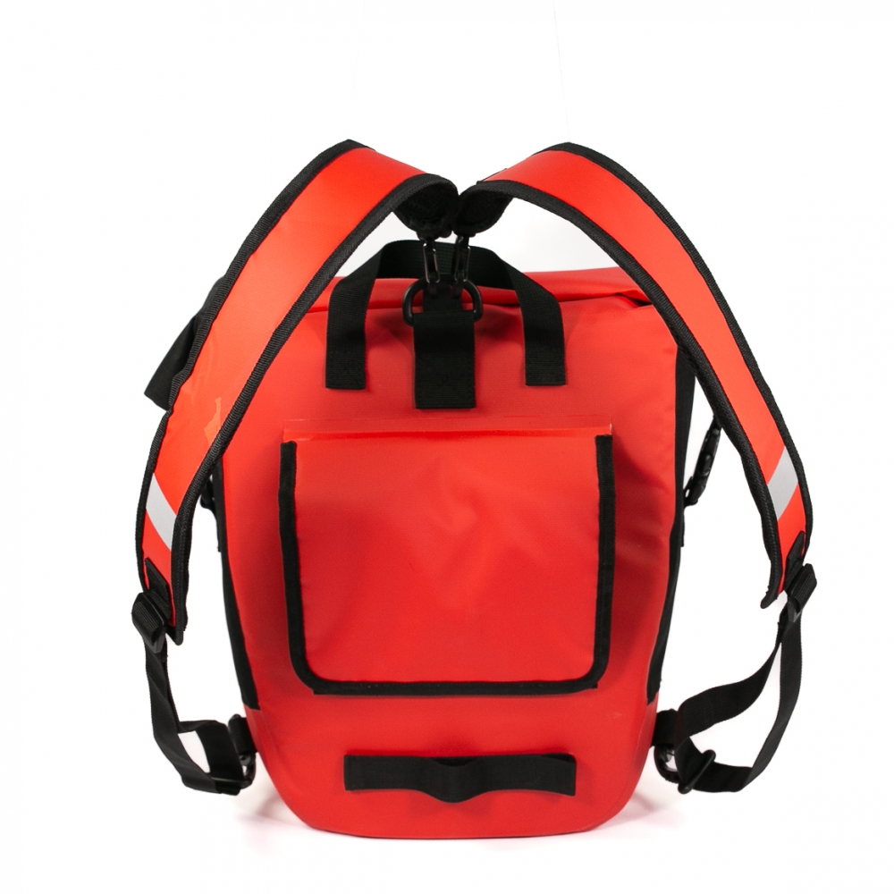 Bike-Rucksack H2O - schwarz/rot - H2O200 40